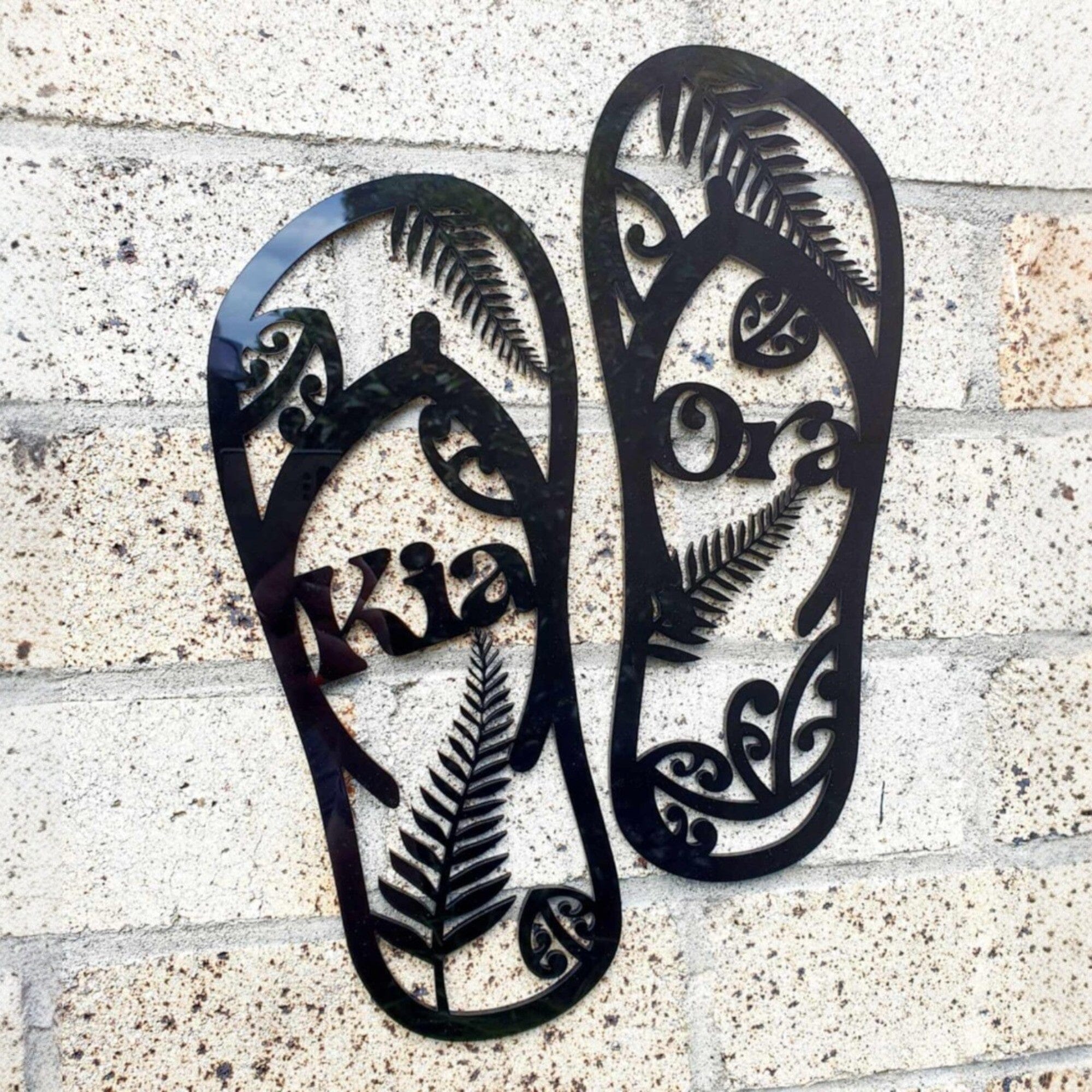 Kia Ora Jandals Décor | Whimsic NZ