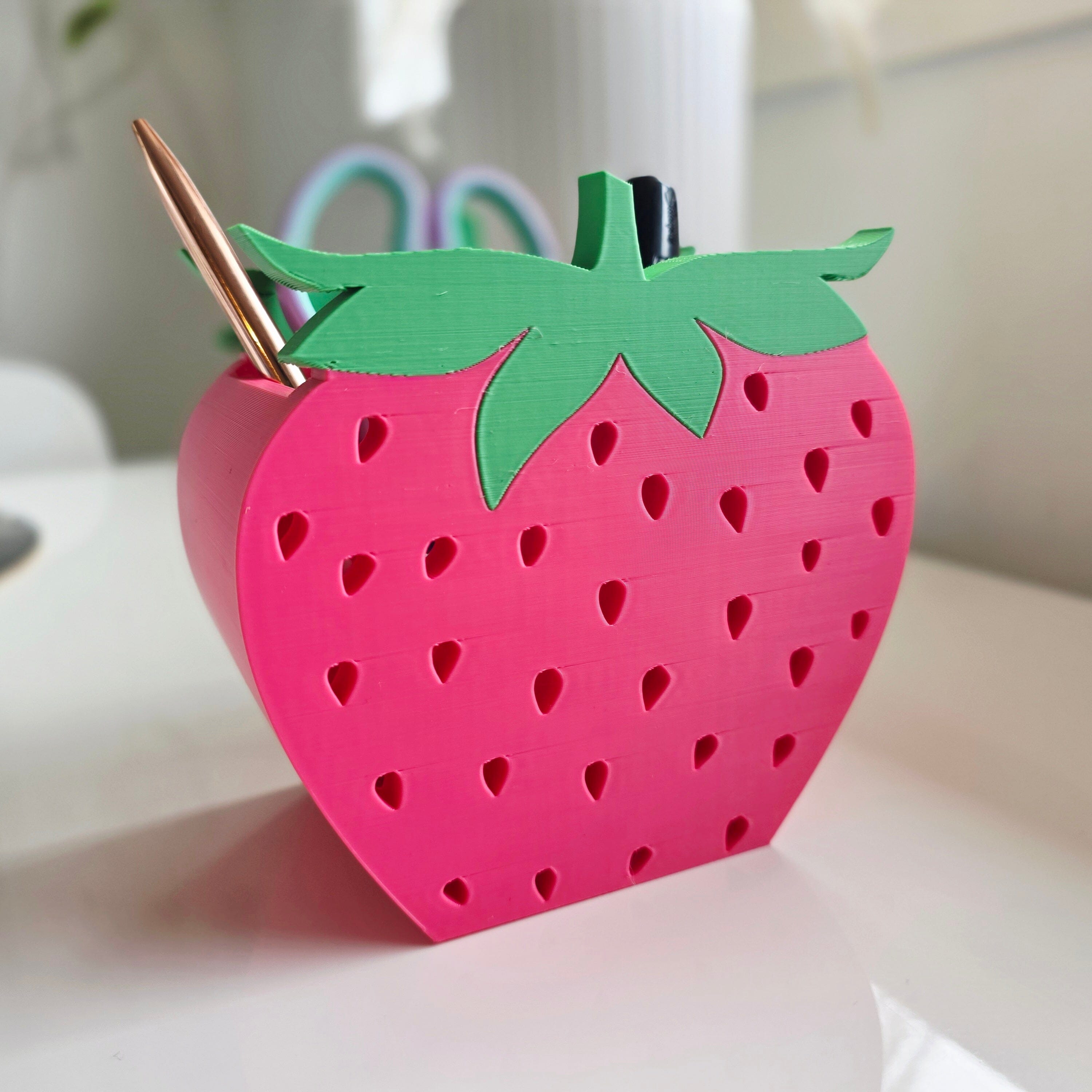 Strawberry Desk Organiser – Whimsic